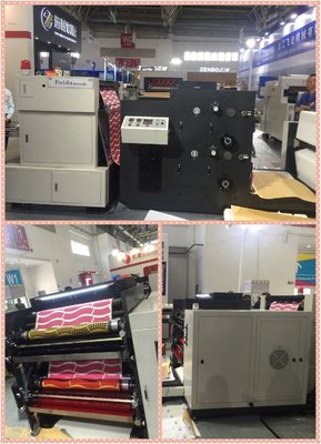 High Precision Paper Flexo Printing Machine / Punching Machine FDC920 For Roll Paper