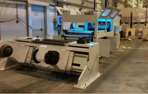 90 - 120 times/Mini Automatic Paper Die Cutting Machine Frame Staker Shaftless Rewinder