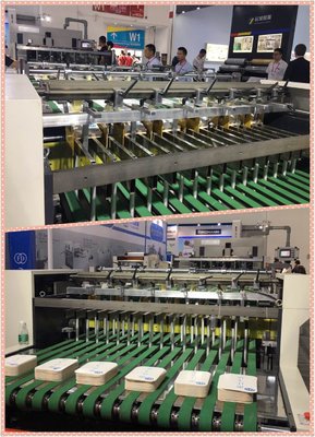 Industrial Automatic Paper Box Die Cutting Machine With Stripping Creasing