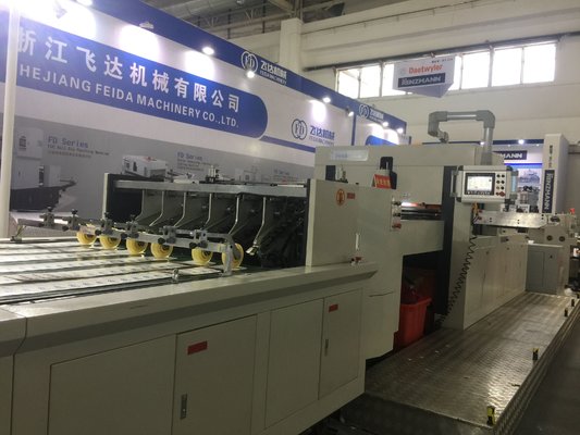 Industrial Automatic Paper Box Die Cutting Machine With Stripping Creasing