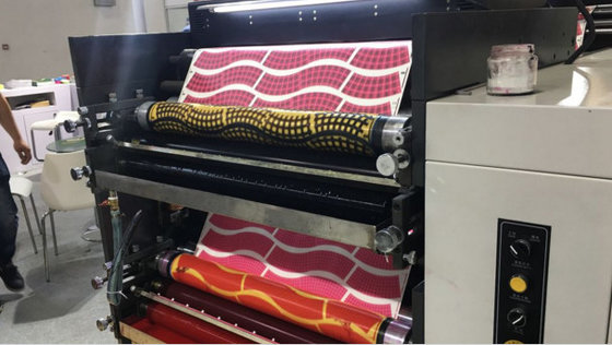 High Speed Roll Paper Industrial Die Cutter , Paper Flexo Printing Machine For Paper Cup