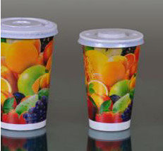 Ultrasonic Automatic Forming Machine , Double Sided PE Coated Paper Cup Making Machine