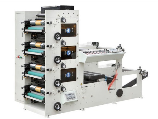 Fully Automatic 4 Color Flexo Printing Machine For Paper Products RY-600