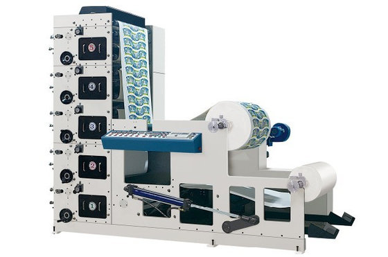 Accurate Installation Paper Flexo Printing Machine RY-850B 5 Colors Flexo Printer