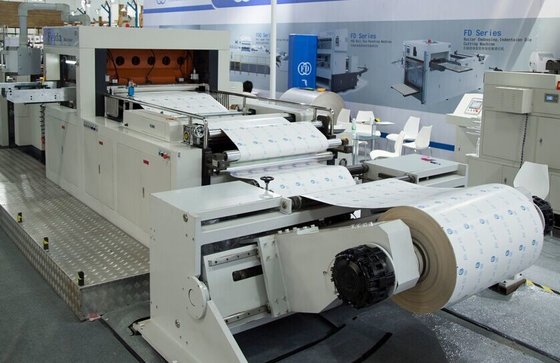 Disposable Paper Cup Die Cutting Machine FD1100 * 780 90 - 120 times/Min