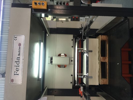 Low Noise Automatic Paper Reel Cutting Machine With Shaftless / Frame