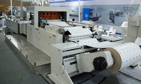 High Pressure Roll Die Cutting Machine FD 1400 * 780 For Hamburger Box