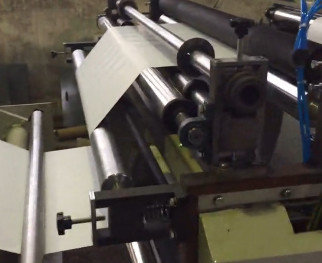 Vertical / Horizontal Cut Paper Slitting Machine DFJ-1600B Automatic Sheeting Machine