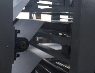 Jumbo Roll Slitter Rewinder , DFJ-1400G Rotary Blade Paper Sheet Slitting Machine