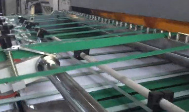 Jumbo Roll Slitter Rewinder , DFJ-1400G Rotary Blade Paper Sheet Slitting Machine