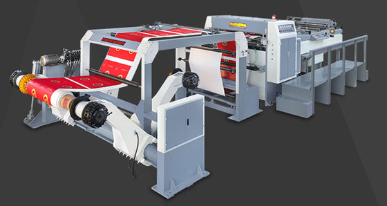 Roll Paper Slitting Machine Servo Drive Rotary Blade Sheeting Machine DFJ-1900E