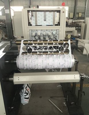 Automatic Die Punching Machine , Paper Die Punching Machine For Instant Noodle Caps
