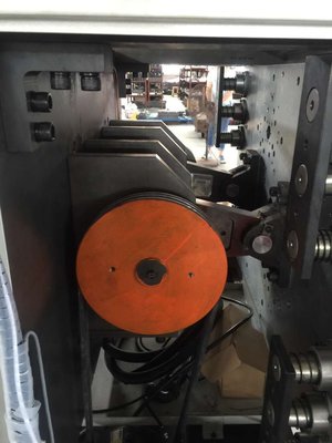 Automatic Die Punching Machine , Paper Die Punching Machine For Instant Noodle Caps