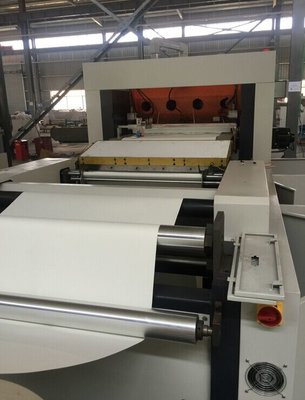 Easy Operate Paper Cup Die Cutting Machine With Shaftless / Straight League Transmission