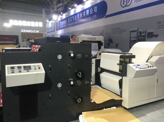 High Speed Automatic 2 Color Paper Cup Printing And Punching Machine FDC920