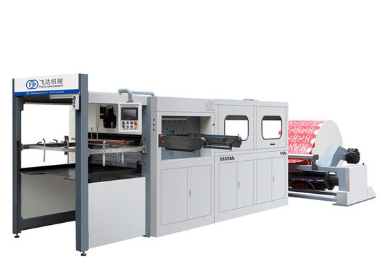 Industrial Paper Cup Die Cutting Machine High Pressure / High Speed Embossing Creasing