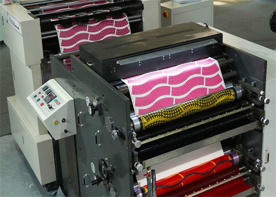 320times/min Automatic Die Punching Machine With 2 Colors 4 Colors Flexo Printing Machine