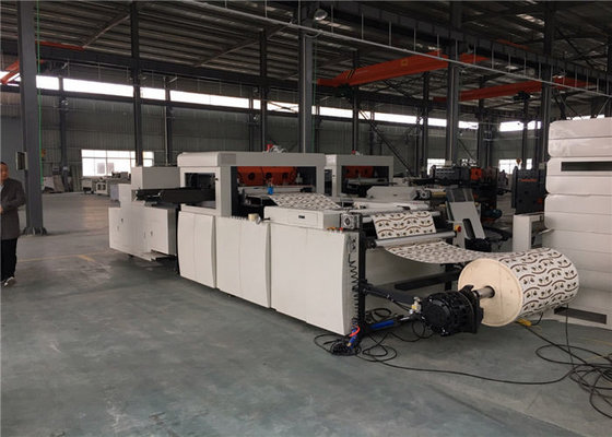 High Efficiency Automatic Paper Die Cutting Machine Accurate Installation For Paper Fan