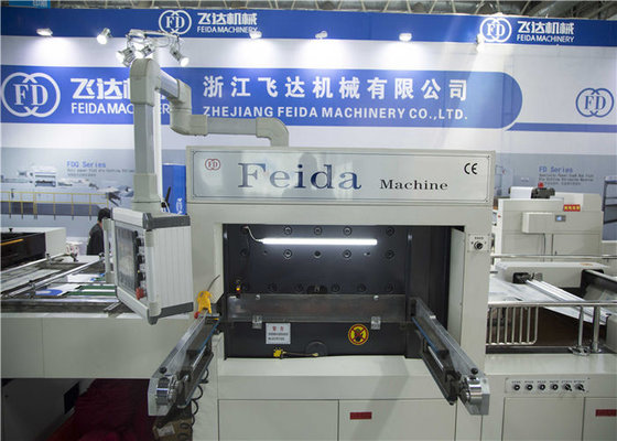 Roll Paper Style Automatic Die Cutter Feida 1400 * 780 For Hamburger Box