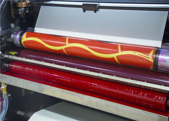 Durable 850mm Web Automatic Die Punching Machine With Flexo Printing