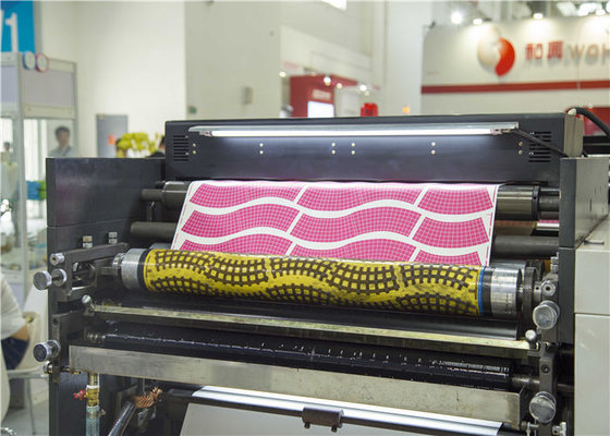 High Speed Paper Fan Flat Bed Die Punching Machine With Metal Material