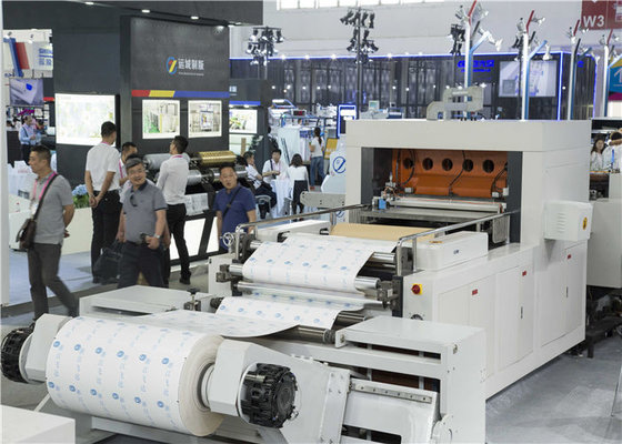 Automatic Take Off  Paper Die Cutting Machine Creasing Stripping CE Approved