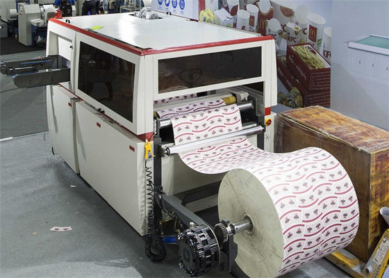 High Precision Automatic Die Cutting Machine For Paper Bag Creasing Embossing