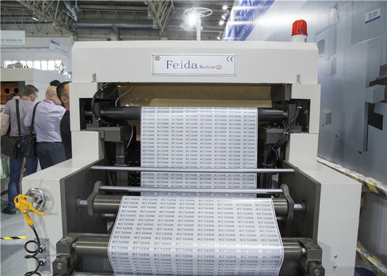Feida Automatic Die Punching Machine Metal Material For Yogurt Cup Cover