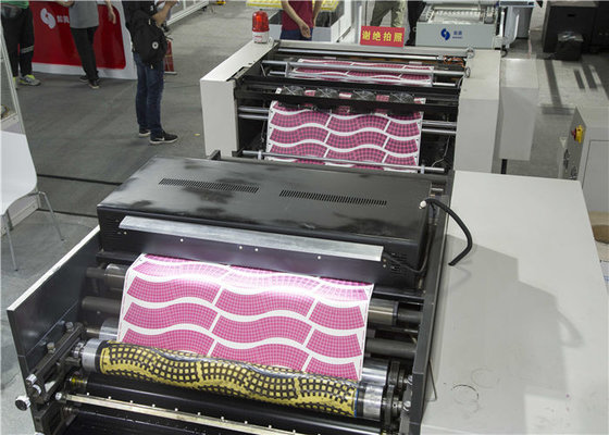 Metal Material Automatic Die Punching Machine 320times/min With Flexo Printing Machine