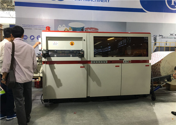 Easy Operation Paper Cup Die Cutting Machine With Creasing Embossing FD 1080 * 640