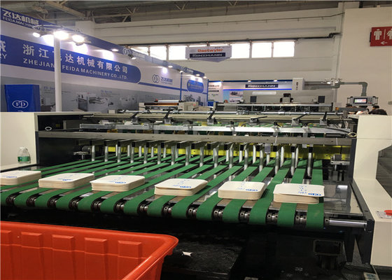 High Speed / High Pressure Automatic Die Cutter Full Stripping For Paper Bag