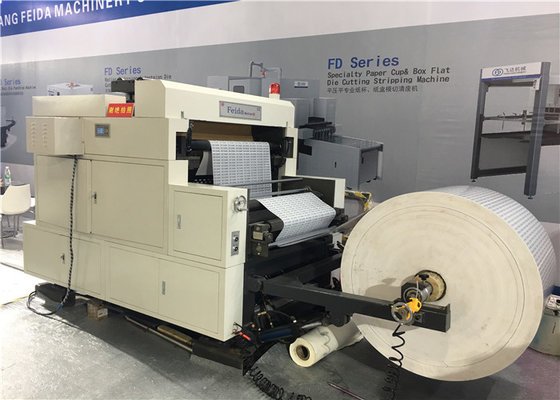Easy Operation Automatic Die Punching Machine For Light Paper 60gsm FDC850