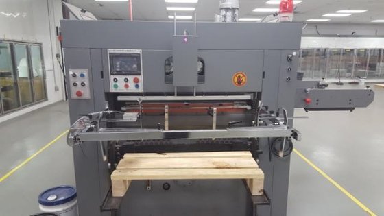 High Security Paper Box Die Cutting Machine For Paper Cups / Paper Plates