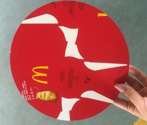 High Speed Roll Paper Cup Printing And Punching Machine For Paper Plate FDC920