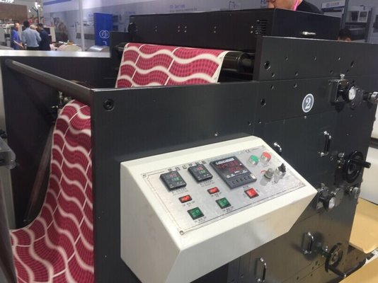 320times/min Paper Die Punching Machine , Flat Bed Die Punching Machine With Flexo Printer