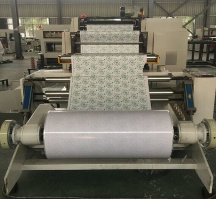 Roll Paper Cup Printing And Punching Machine For Yoghourt Lid FDC850