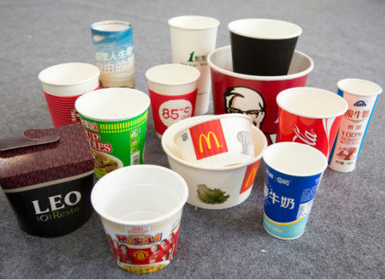 Ultrasonic Two - PE Paper Cup Forming Machine MG-X12 With Humanism Design