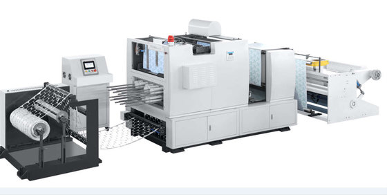 Disposable Paper Cup Flat Bed Die Punching Machine With Touch Screen