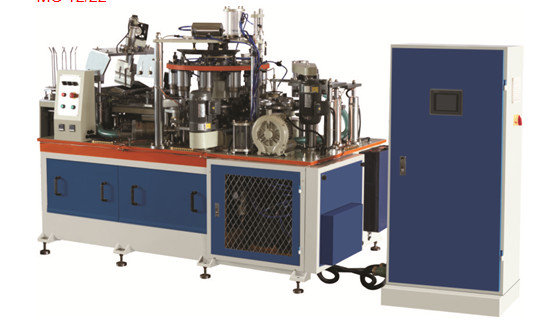 PE PLA Paper Tea Cup Making Machine , Automatic Disposable Cup Making Machine