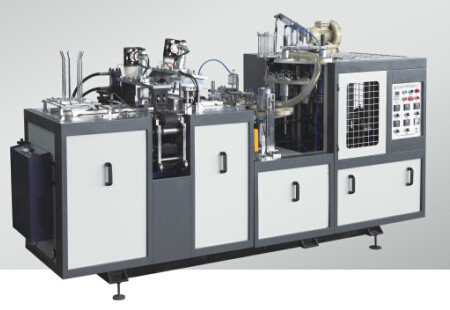 Handle Paper Cup Forming Machine MG-HC12 Intelligent Design With PLC Automatic Control