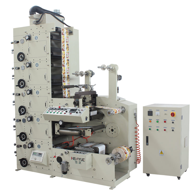 1 - 6 Colors Ack Type Paper Flexo Printing Machine 320mm Width Fully Automatic