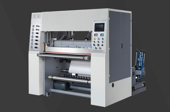 High Speed Fax Paper Slitting Machine QF-600F Automatic Paper Roll Rewinder