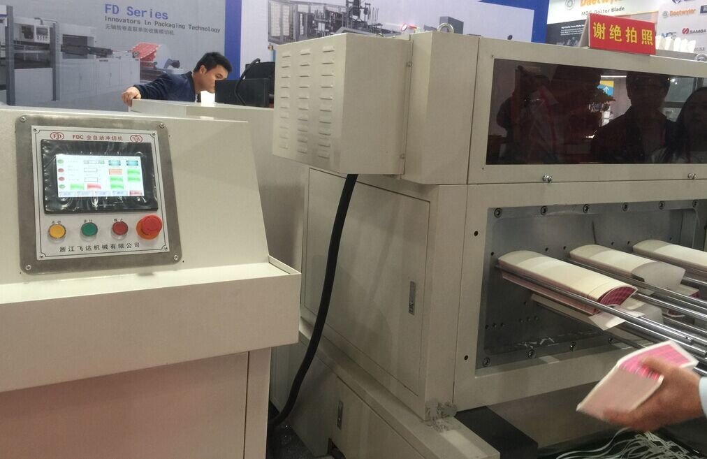 Automatic Flexo Printing Machine , Flexo Die Cutter For Paper Cups FDC920