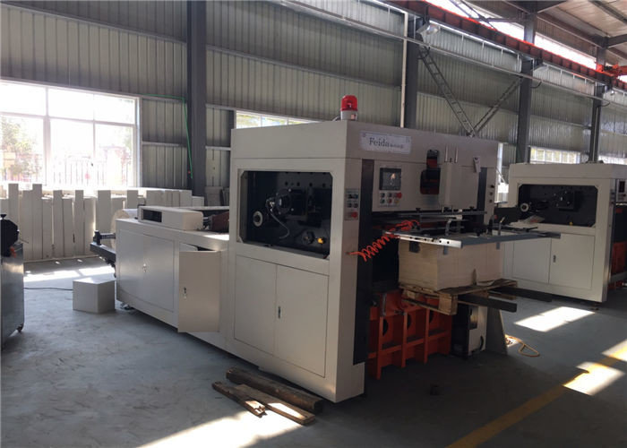 High Stability Roll Die Cutting Machine Feida 930 * 640 For Paper Boxes / Paper Plates