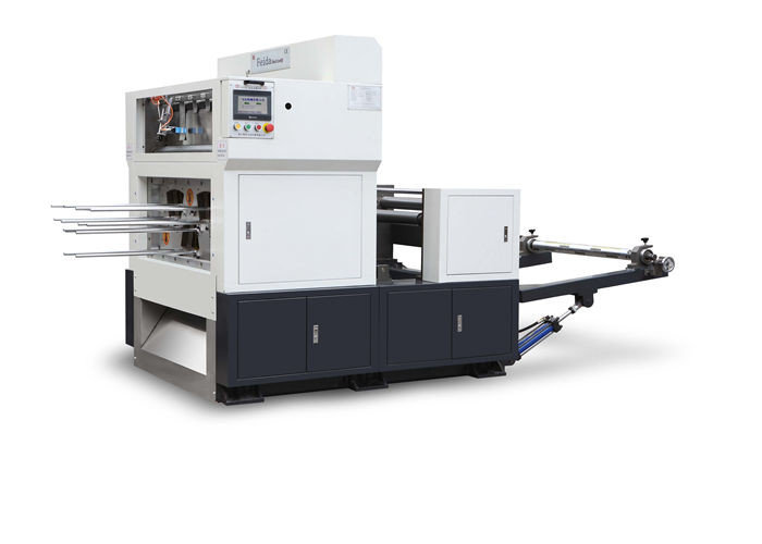 Automatic Roll Die Cutting Stripping Machine For Paper Cups 320 Times / Min
