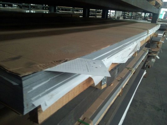 Hairline Ferritic Cold Rolled Stainless Steel Sheet , Cold Rolled Plate Steel
