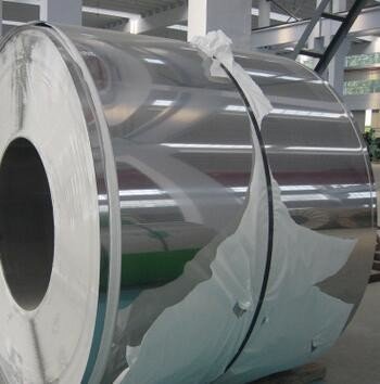 Stainless Steel Polished Sheet In Coil , Polishing 304 Stainless Steel Strip Roll
