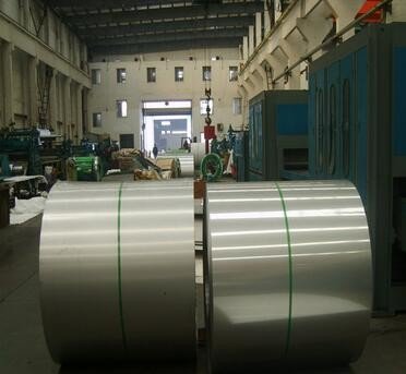 Kitchen Facilities Cold Rolled Stainless Steel Coil , Cold Roll Steel Plate Coil