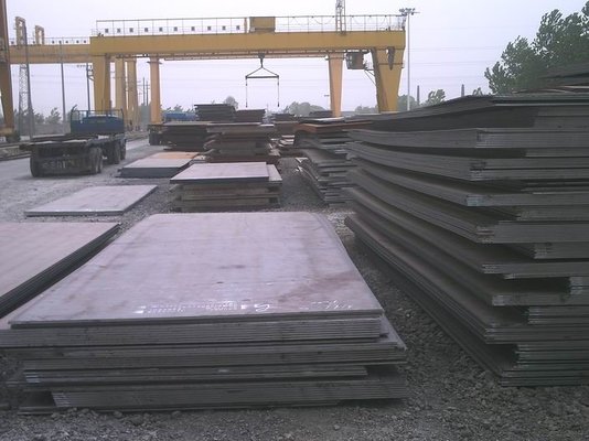Professional Automobile Carbon Steel Plate Hot Rolled 1.2MM  - 25MM Thickness