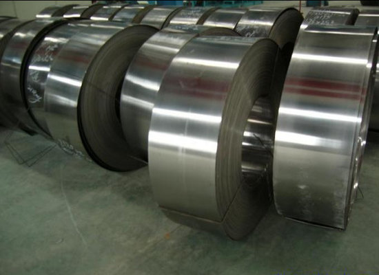 Tisco Baosteel Zpss Galvanized Cold Rolled Steel Strips Oiled / Unoiled Surface